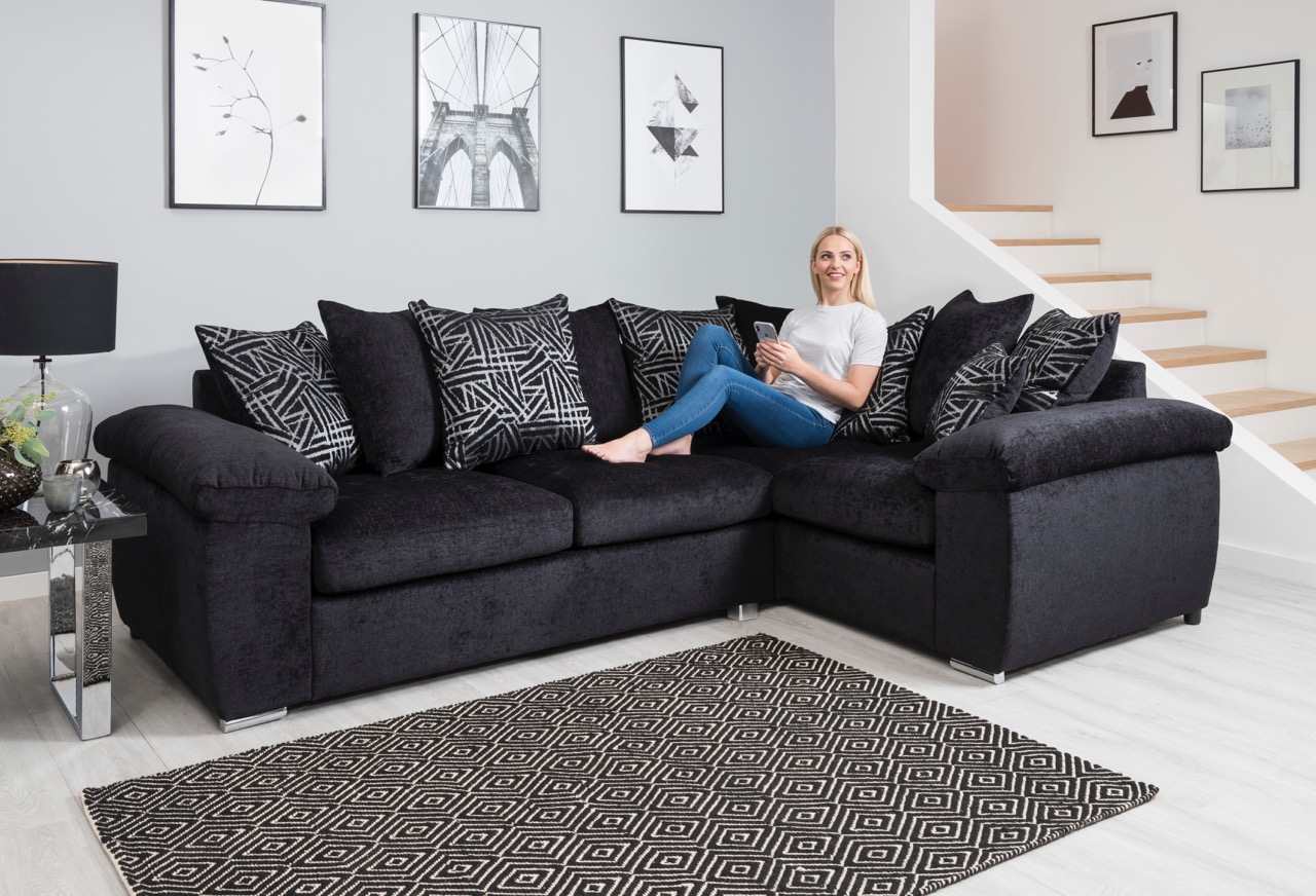 Alex Corner Sofa - Pay Weekly Carpets